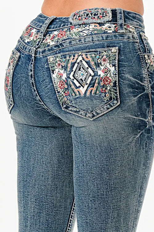 Grace in LA – Women's Embellished & Embroidered Jeans